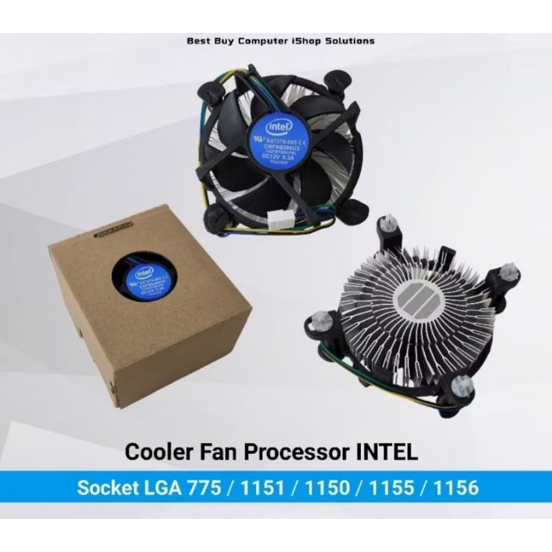 Jual Fan Processor Intel LGA 1150/1151/1155/1156 Kondisi Baru ...