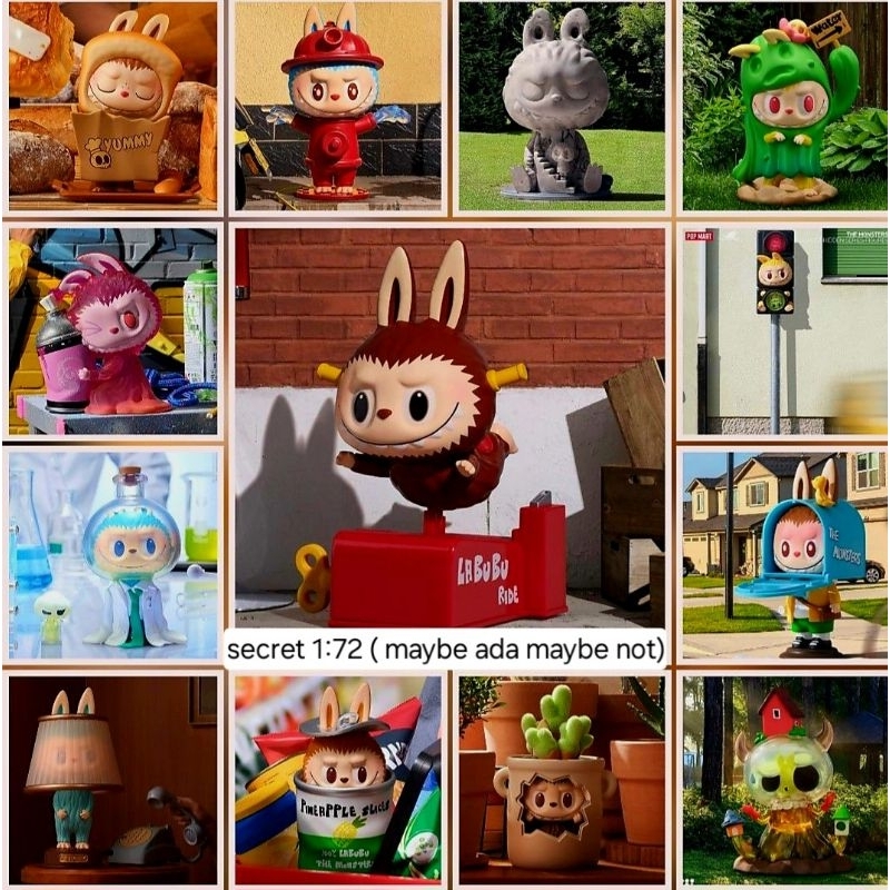 Jual Labubu "Almost Hidden" Figurine (1 pcs) | Shopee Indonesia