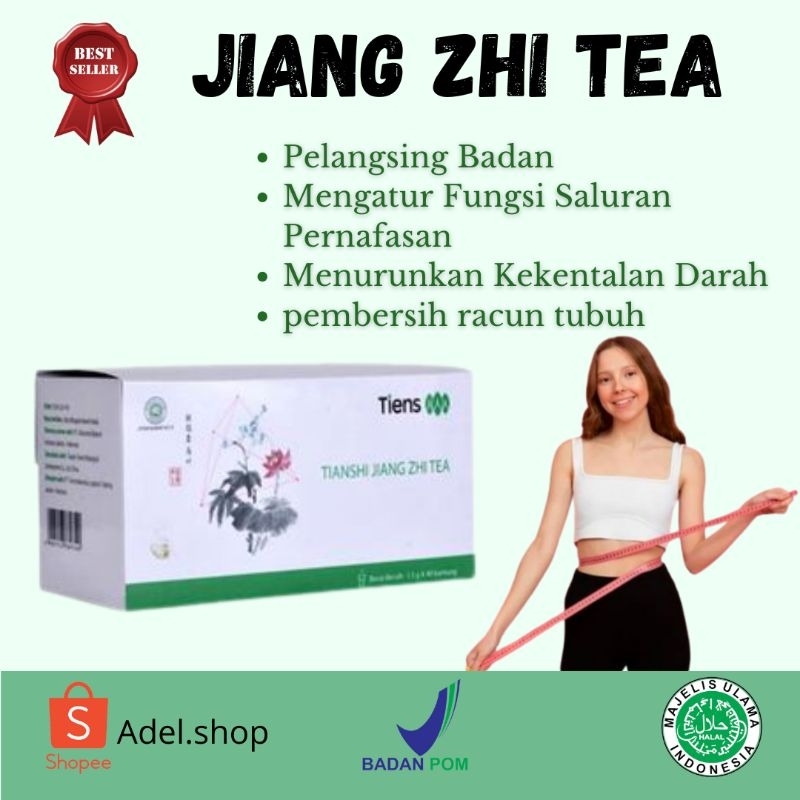 Jual JIANG ZHI TEA ORIGINAL | TEH PELUNTUR LEMAK | Shopee Indonesia