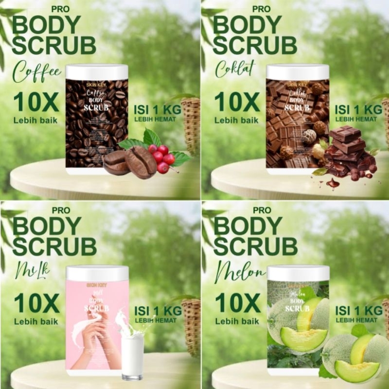 Jual BODY SCRUB LULUR MANDI 1KG POT | Shopee Indonesia