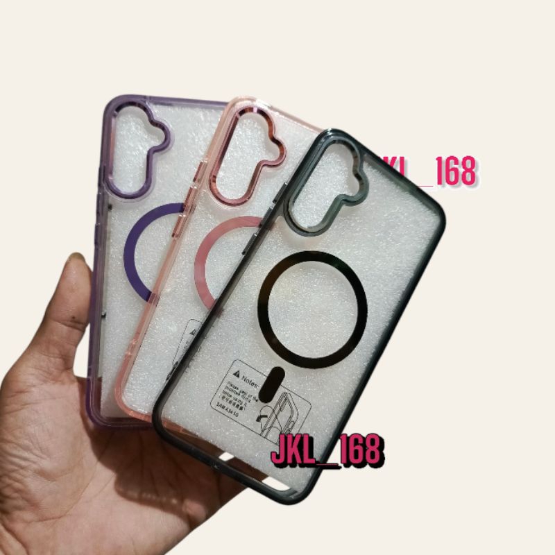 Jual Casing Magsafe Acrylic Samsung Galaxy A55 5G / A35 5G / A25 5G / A15 5G Hard Soft Case ...