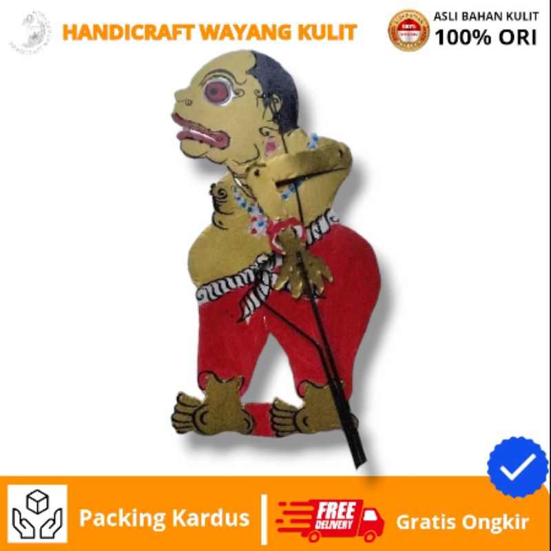 Jual WAYANG Kertas BAGONG KI SENO bagong kolor 45cm | Shopee Indonesia
