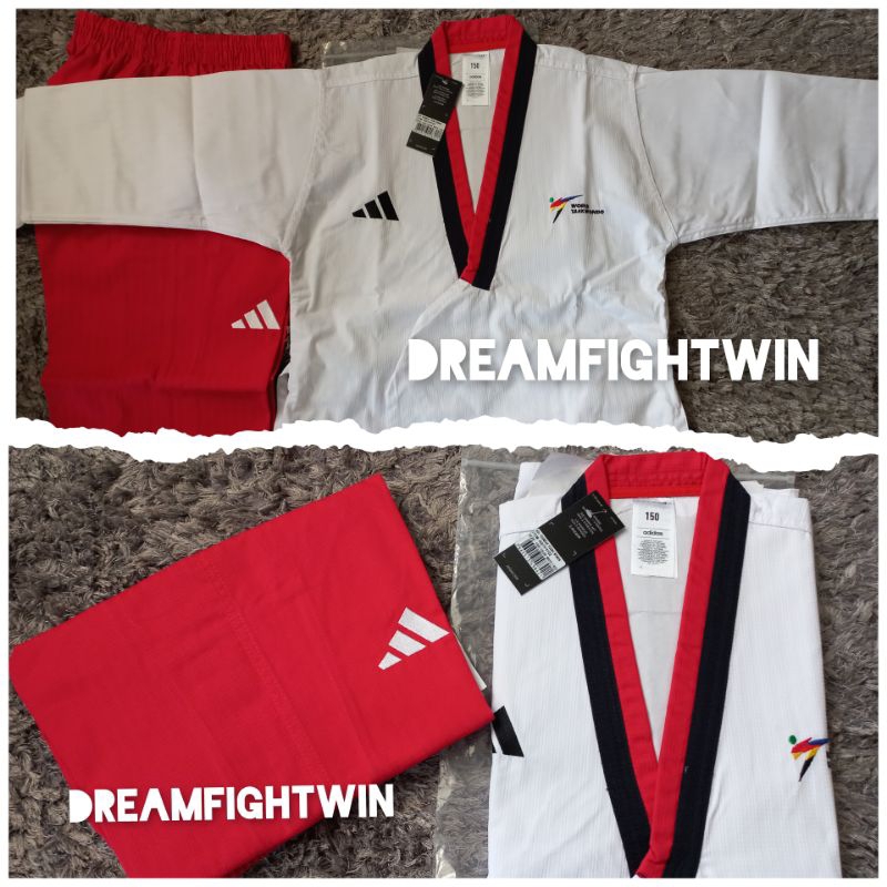 Jual DOBOK POOMSAE ADIDAS POOM FEMALE TAEKWONDO | Shopee Indonesia