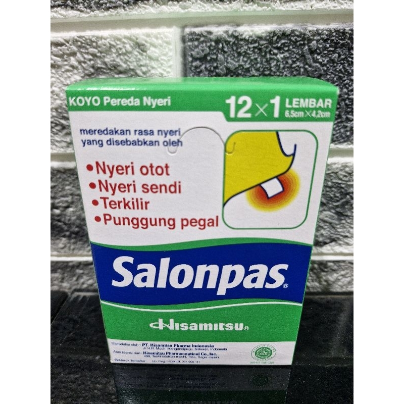 Jual SALONPAS KOYO BOX ISI 10 SACHET (12X1 LEMBAR) - Untuk Nyeri Otot ...