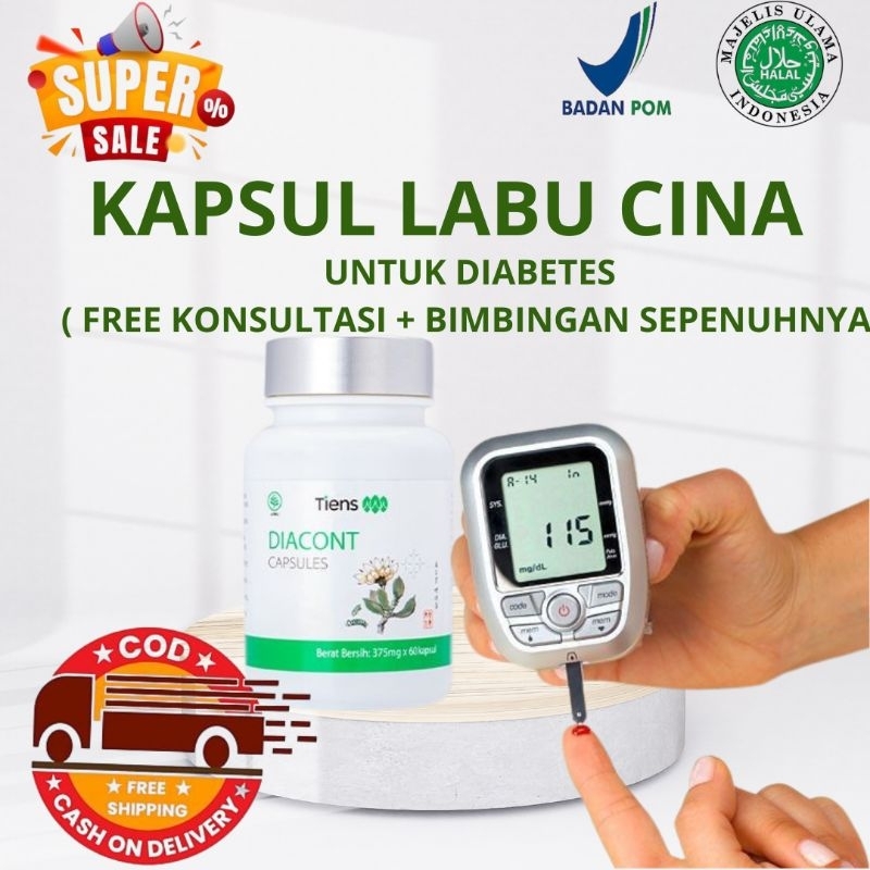 Jual DIABETES KAPSUL LABU CINA DIACONT TIENS ORIGINAL ( MEMPERBAIKI ...