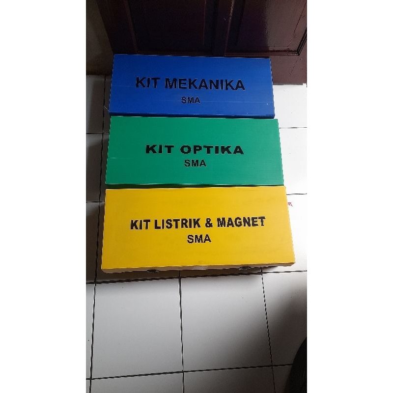 Jual KIT IPA FISIKA SMA SET 3 BOX, MEKANIKA, LISTRIK, OPTIKA, PAKET KIT ...