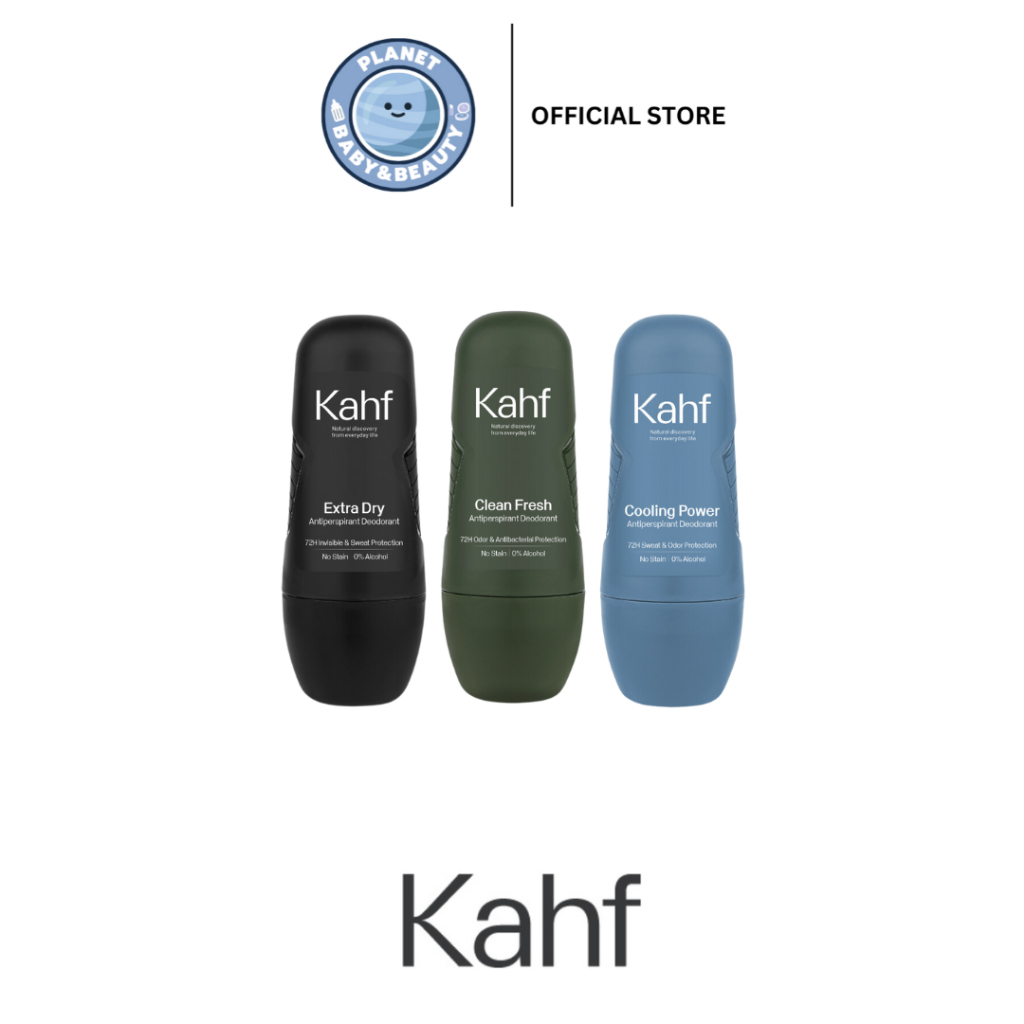 Jual Kahf Deodorant 45ml Clean Fresh, Cooling Power, dan Extra Dry ...