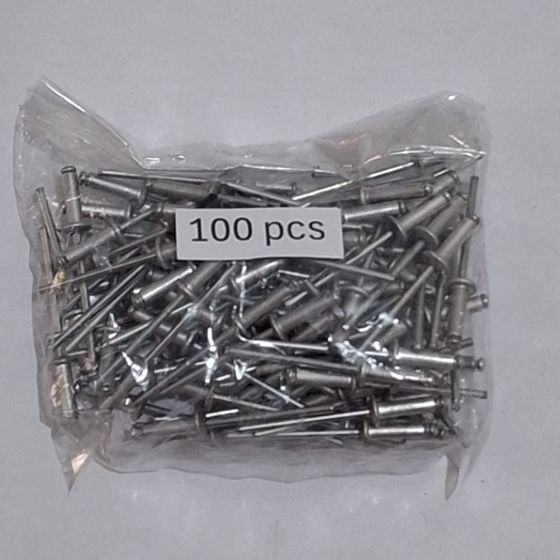 Jual 100 pcs Paku Rivet 3.2 mm 423 435 440 450 Riveti | Shopee Indonesia