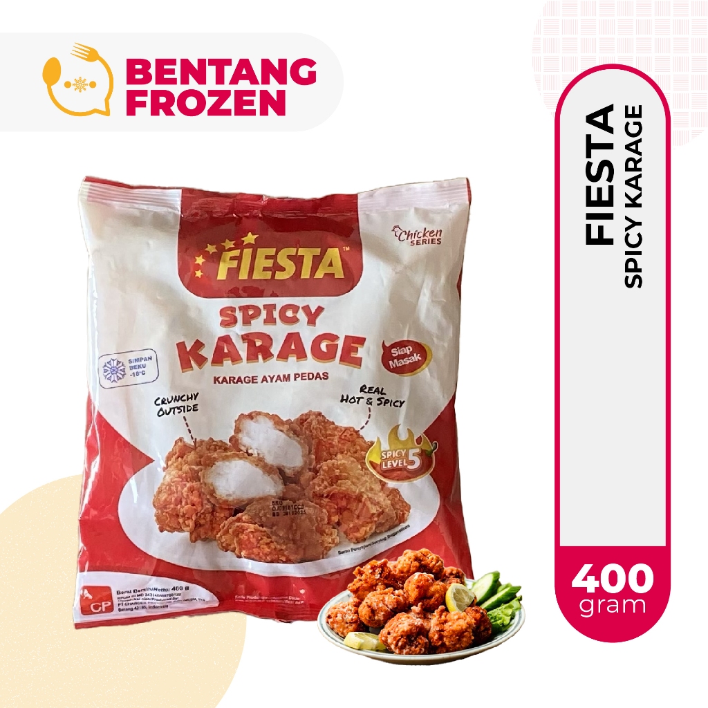 Jual Fiesta Spicy Karage 400gr / Karage Ayam Pedas | Shopee Indonesia