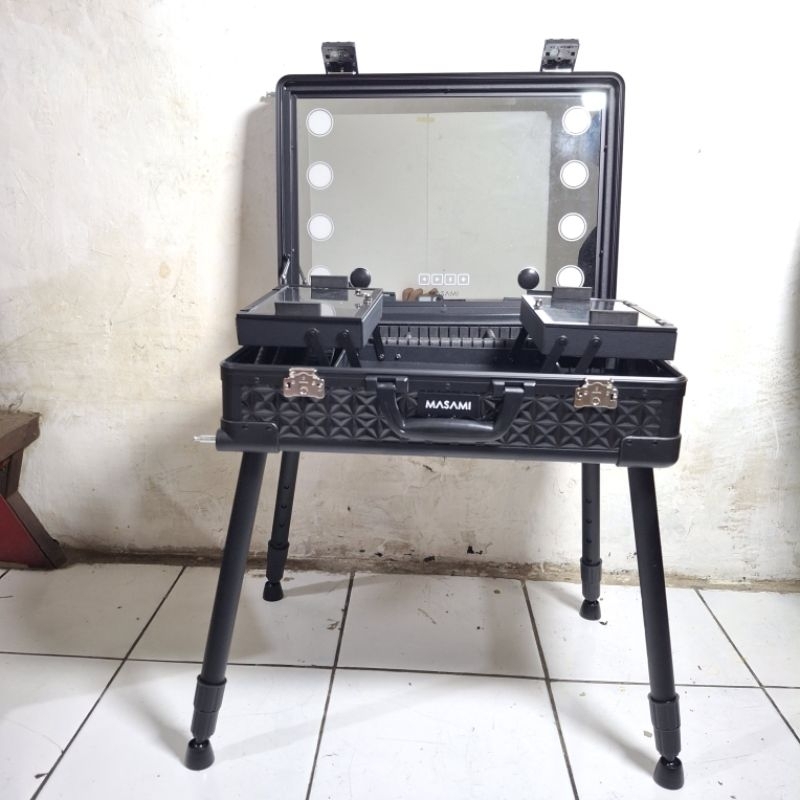 Jual Koper / Makeup Case / Beauty Case Studio Masami size S like new ...