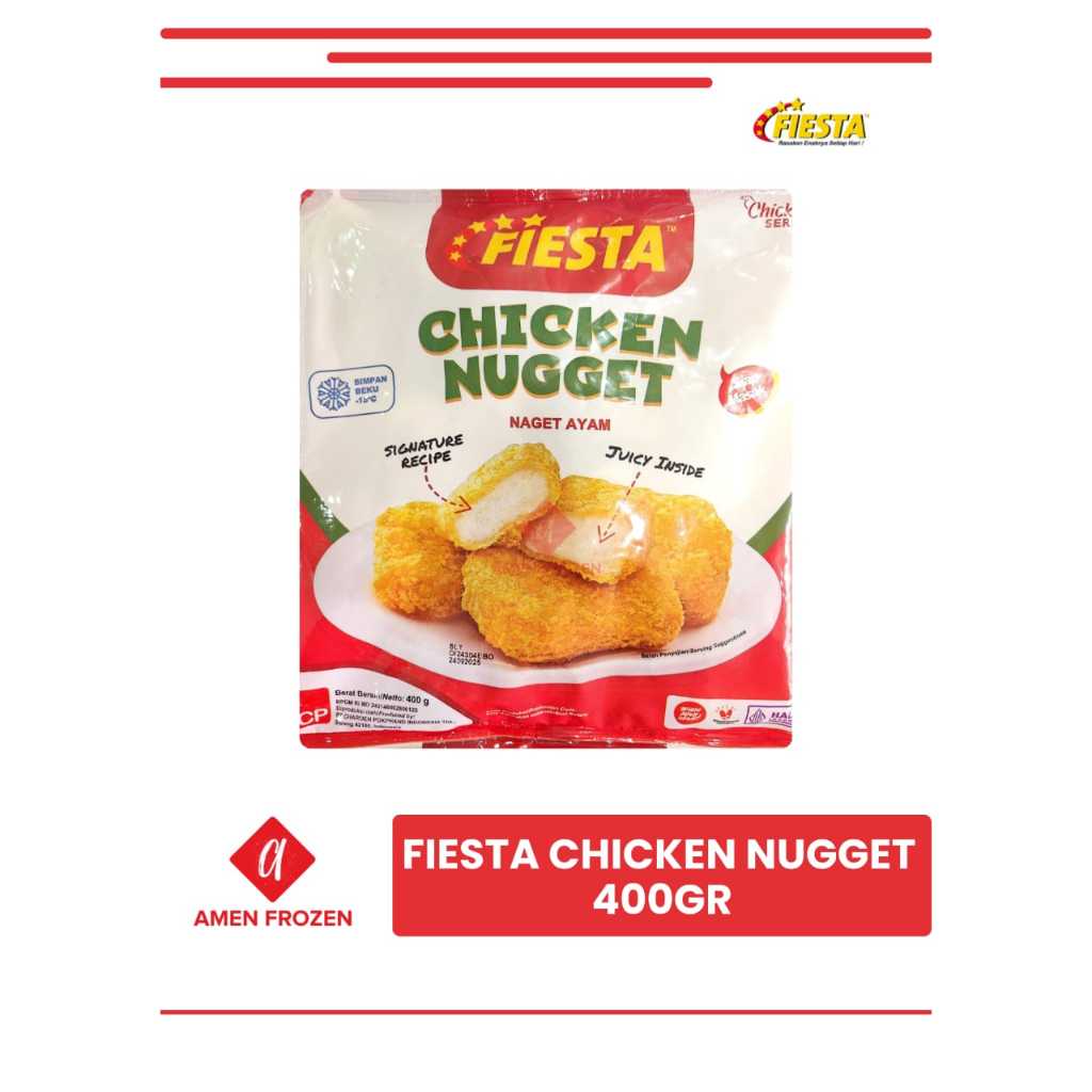 Jual FIESTA CHICKEN NUGGET 400gr | Shopee Indonesia