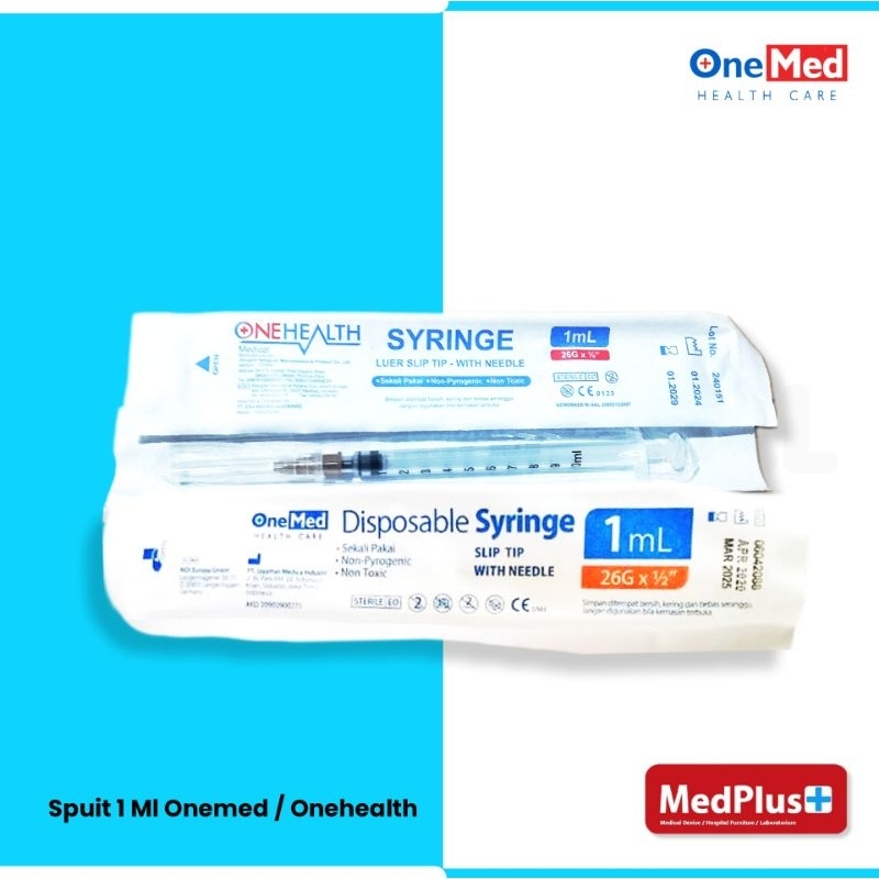 Jual M+ Syringe 1 Ml Disposable Spuit 1 cc / Satuan | Shopee Indonesia