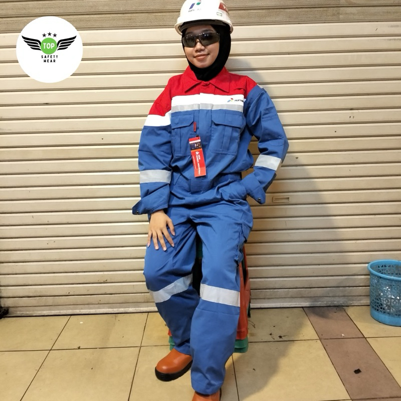 Jual Safety Wearpack Nomex IIIA Pertamina / Wearpak Coveral Nomex ...