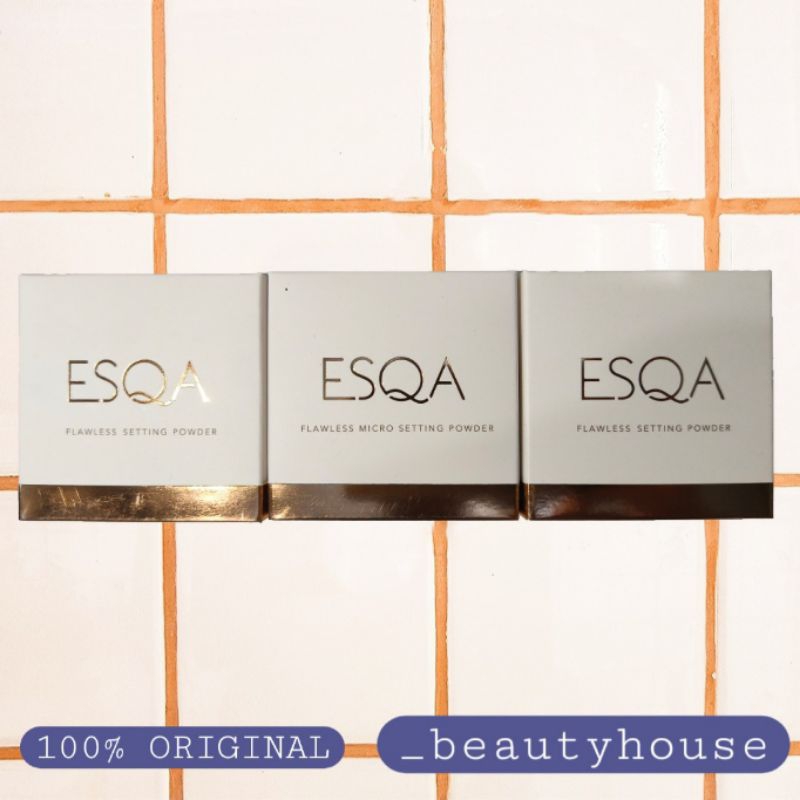 Jual ORIGINAL NEW Esqa Flawless Micro Setting Powder - Vanilla ...