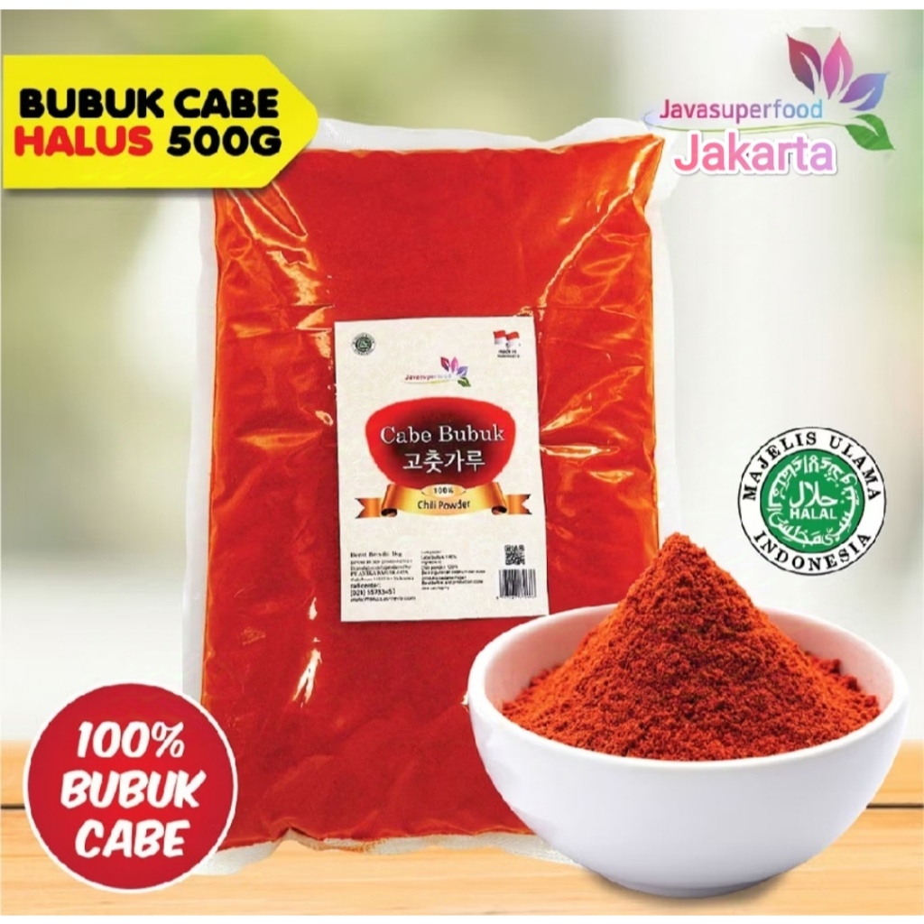 Jual Gochugaru - Bubuk Cabe Chili Powder - Halus - 500g | Shopee Indonesia