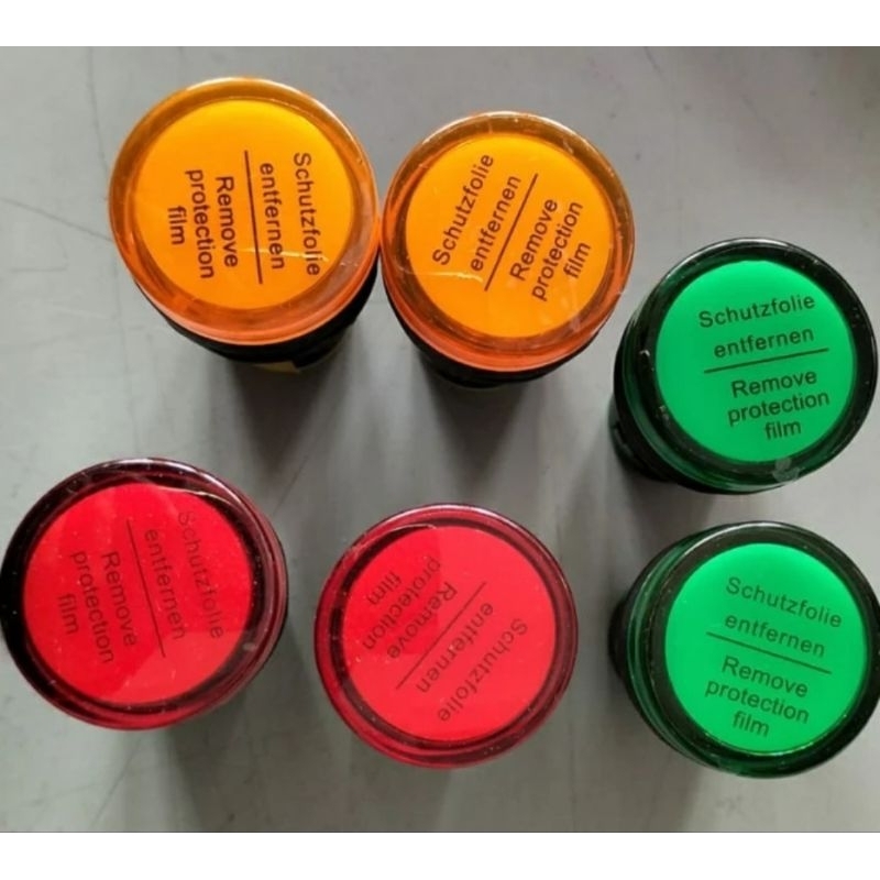 Jual Pilot Lamp LED AD22-22DS 380VAC 22mm Direct with LED Indicator ...