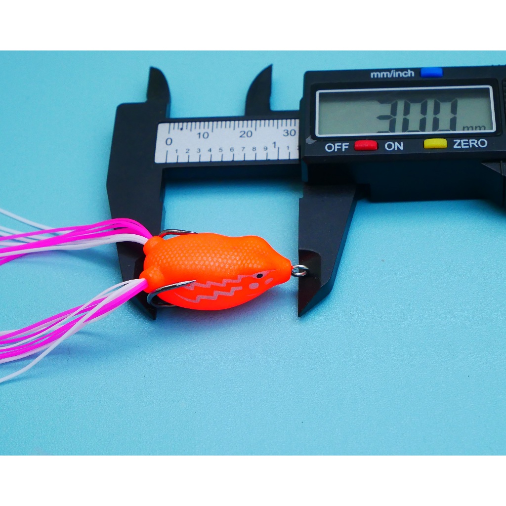 Jual Soft Frog Mini 3cm 4gr Oren Cerah Umpan Casting Gabus | Shopee ...