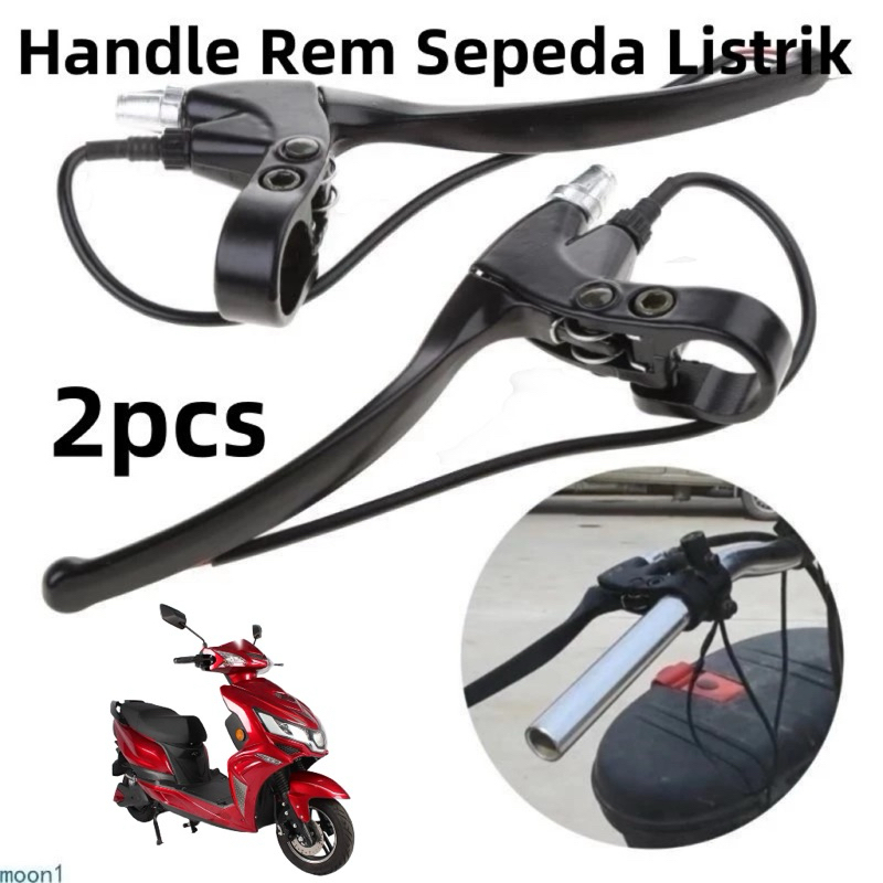 Jual 2pcs Satu Pasang Handle Rem Sepeda Listrik / Brake Lever Handle E ...