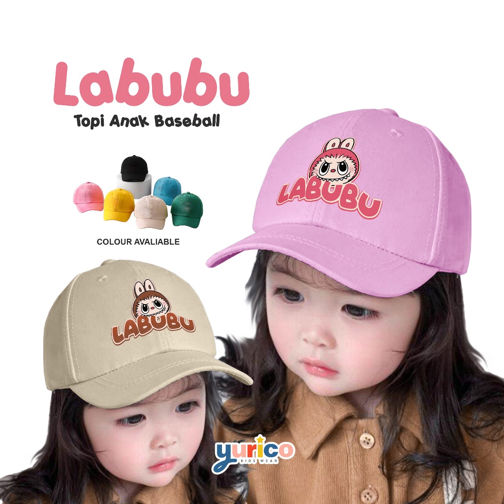 Jual Topi Labubu Anak Baseball Sablon Motif Labubu | Shopee Indonesia
