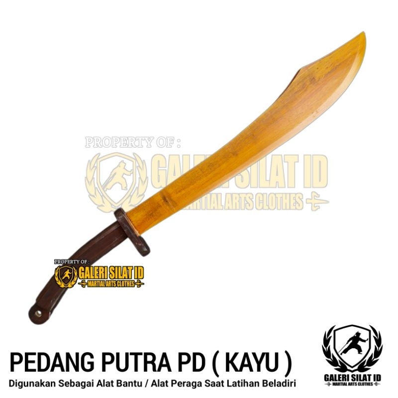 Jual Pedang Silat Kayu - Pedang Naga Wushu Putra - Alat Peraga Seni ...