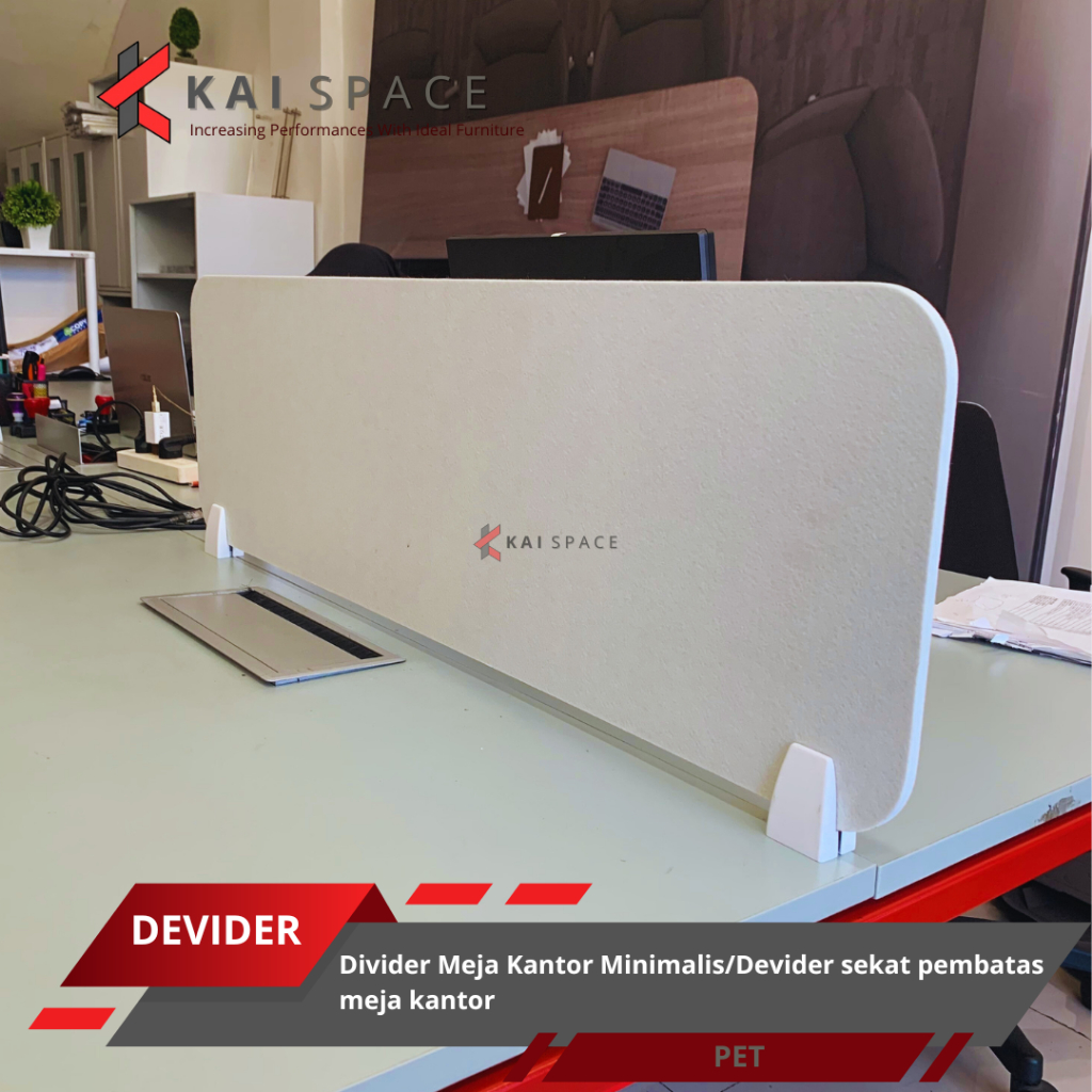 Jual Sekat Meja Kantor Divider Meja Kantor Cream | Shopee Indonesia