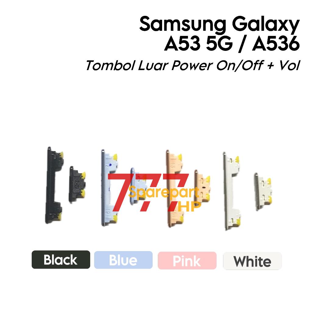 Jual Tombol Luar 1 Set Power On Off + Volume Samsung Galaxy A53 5G / A536 / SM-A536B / SM-A536B ...