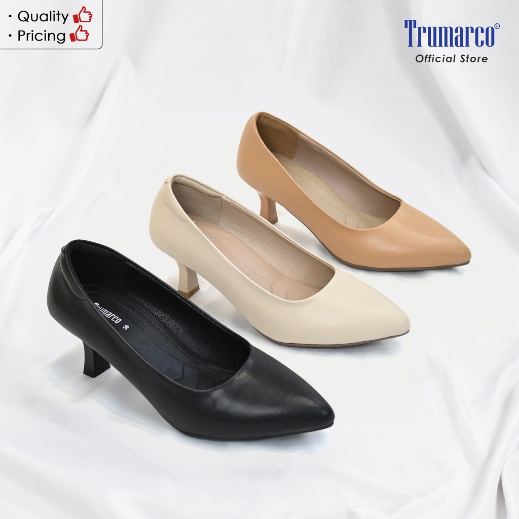 Jual TRUMARCO Sepatu Kerja / Sepatu Heels Wanita THP 600 | Shopee Indonesia