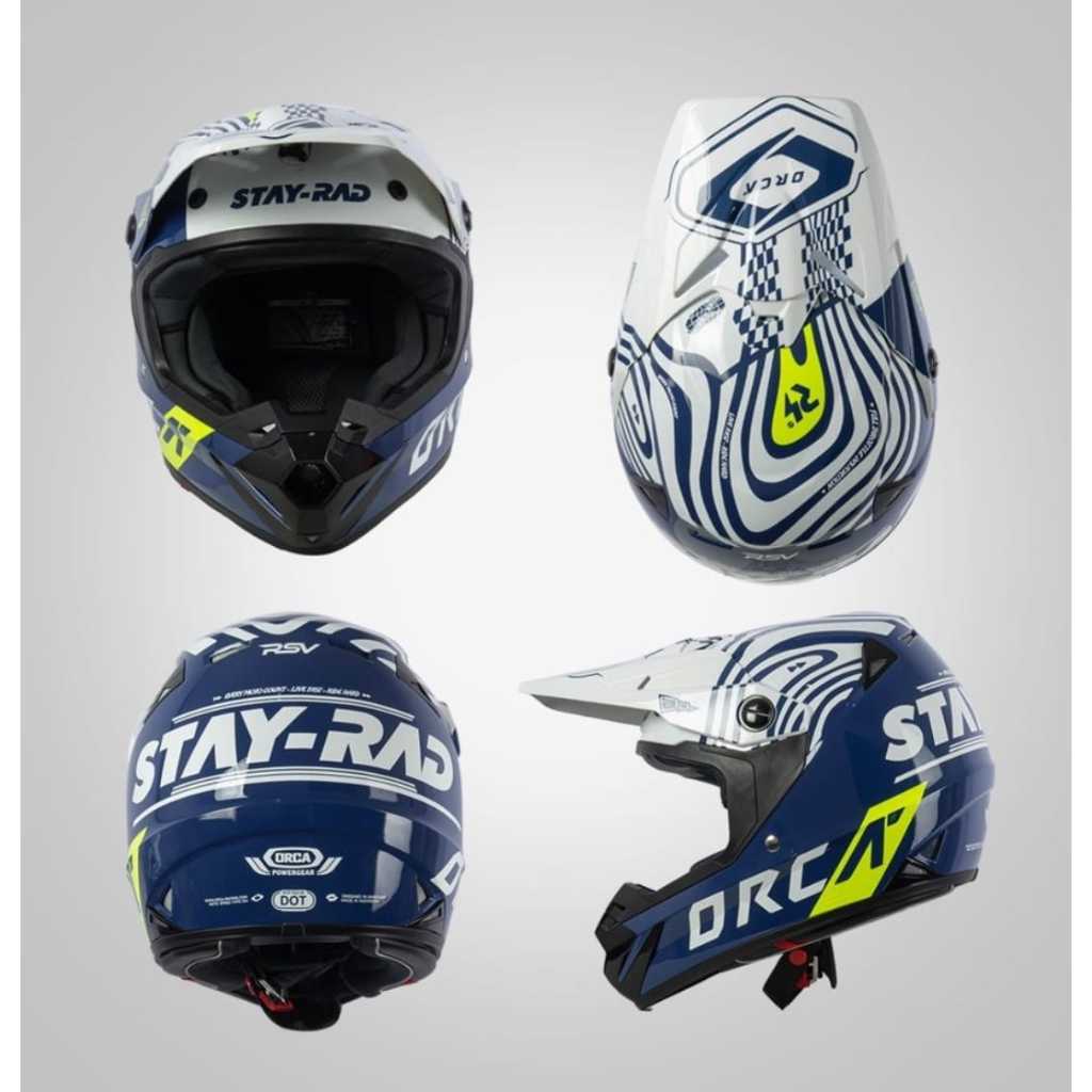 Jual Helm Orca Vortex Orca Helmet vortex Helm orca rsv | Shopee Indonesia