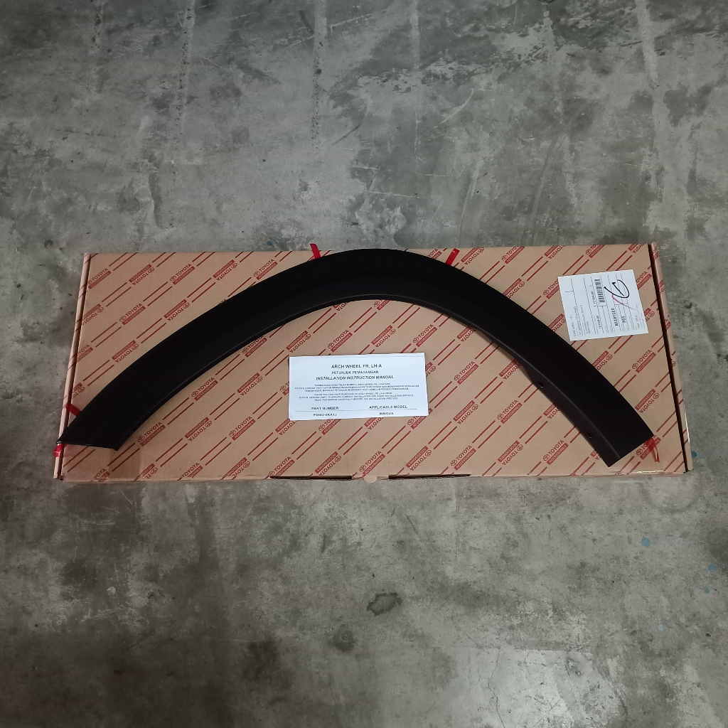 Jual moulding list fender depan kiri toyota innova zenix Original P5403 ...
