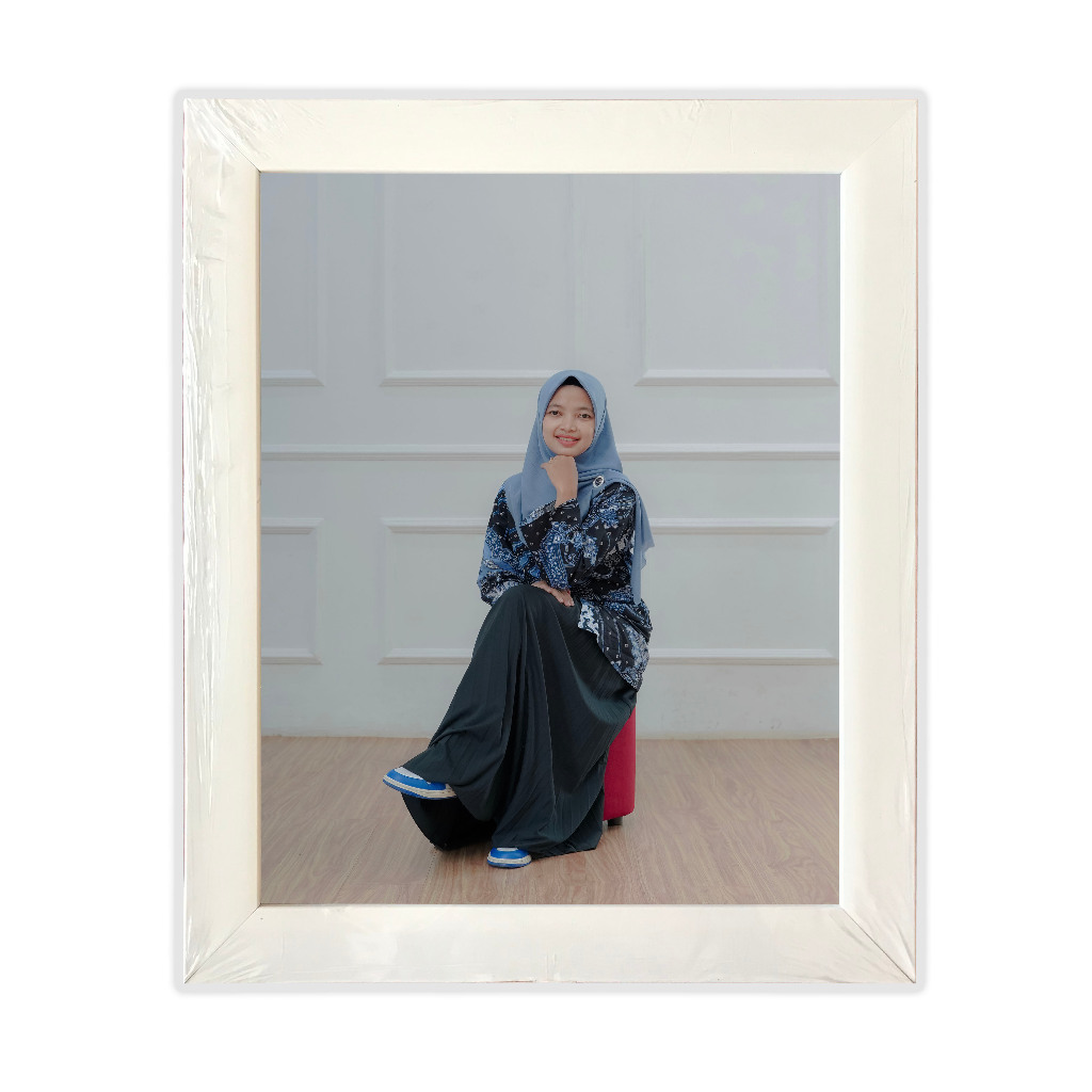 Jual Cetak foto ukuran 8R 20X25 cm plus frame bingkai pigura minimalis ...