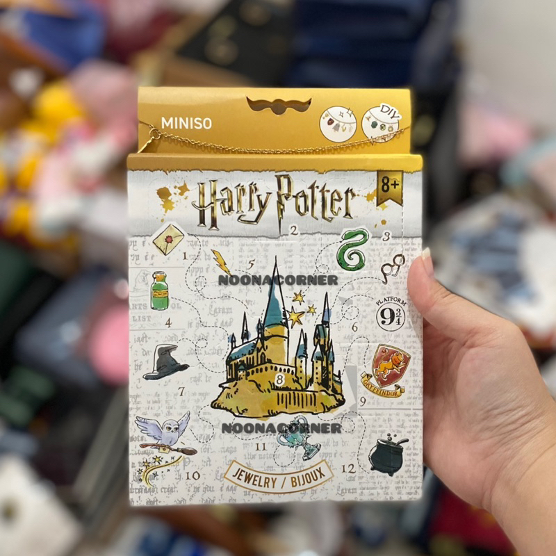 Jual Miniso x Harry Potter ‼️ DIY Jewelry Set in Calendar Box 14 pcs ...