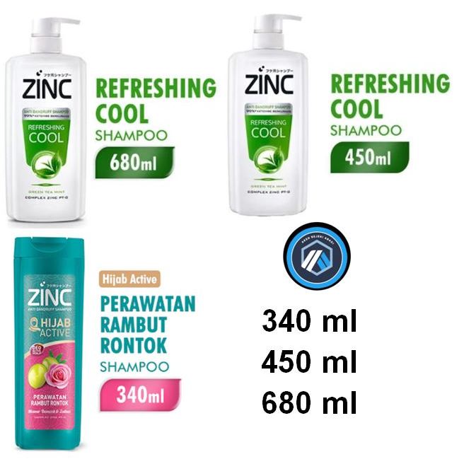 Jual Zinc Shampoo 170 ml & 340 ml & 450 ml & 680 ml Botol | Shopee ...