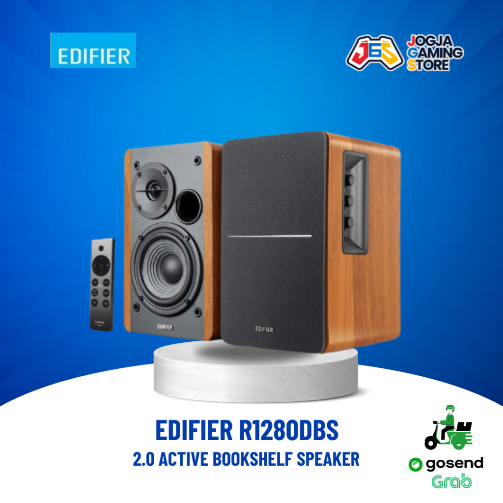 Jual EDIFIER R1280DBs 2.0 Active Bookshelf Speaker - Cokelat | Shopee ...
