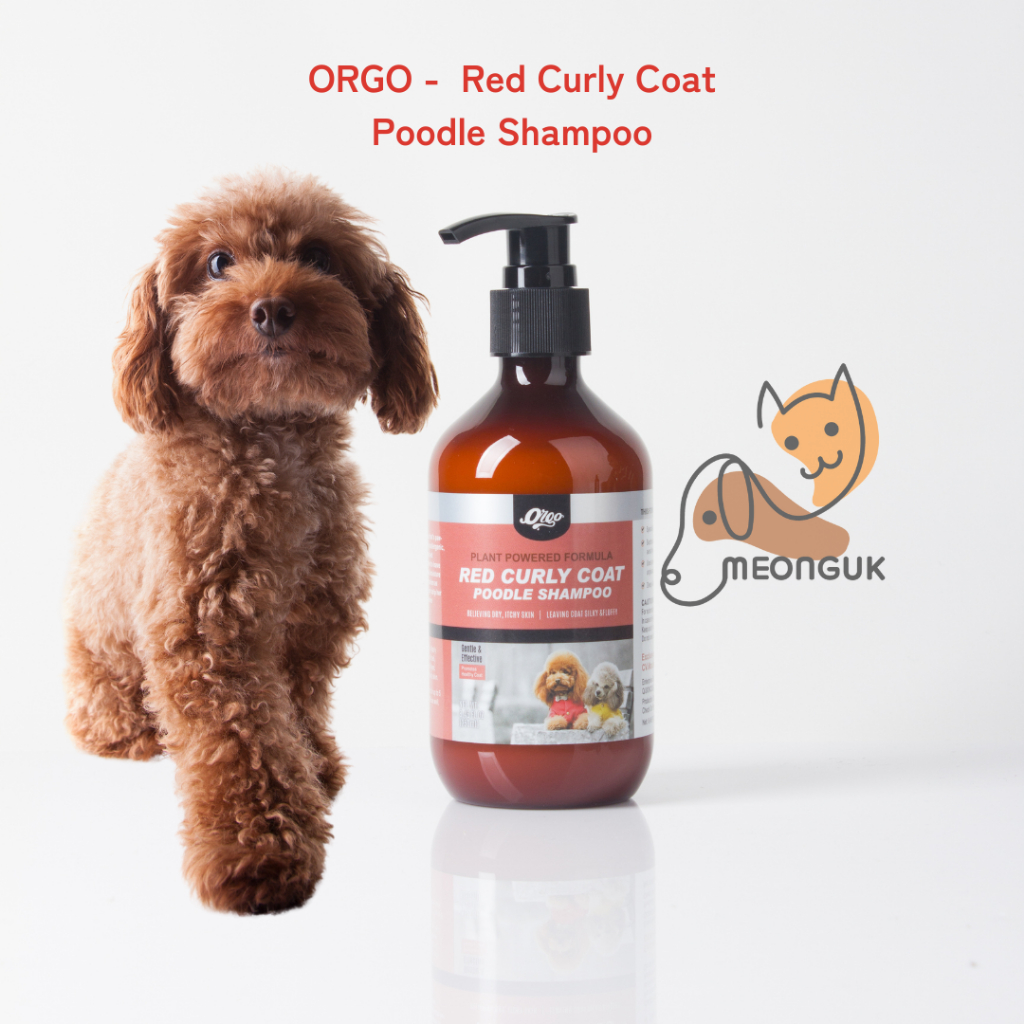 Jual ORGO - Red Curly Coat Poodle Shampoo - 250 ml | Shopee Indonesia
