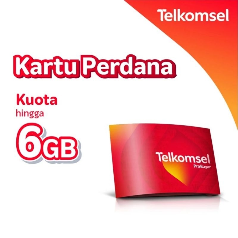 Jual 5 Pcs Kartu Perdana Telkomsel - PraBayar - Bulanan 30 Hari Hingga ...