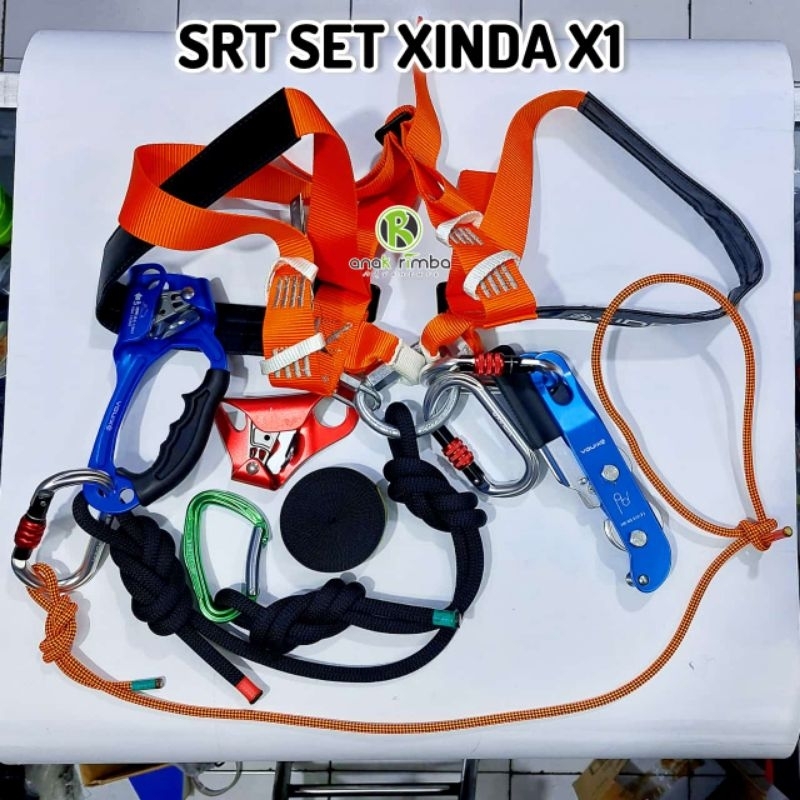 Jual PAKET SRT SET. ALAT SAFETY UNTUK CAVING, CLIMBING, REPLING, RESCUE ...