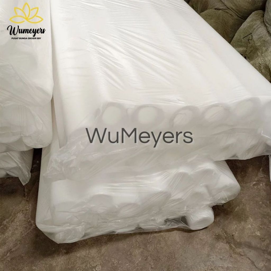 Jual WM FOAM BUSA BULAT DEKORASI 2METER ELASTIS WARNA PUTIH - GABUS ...