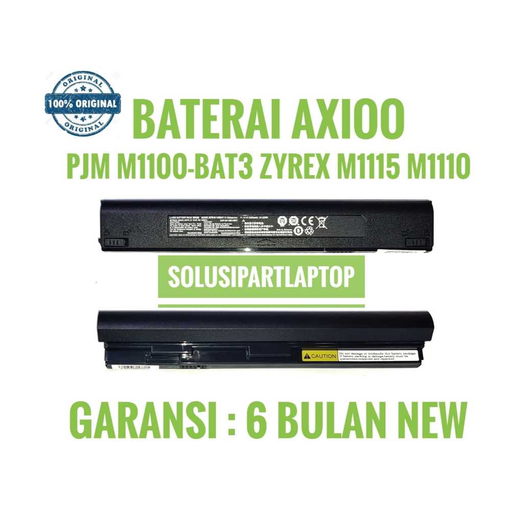 Jual Baterai Laptop Axioo PICO PJM M1110 M1110Q M1111 M1115 ZYREX Original | Shopee Indonesia
