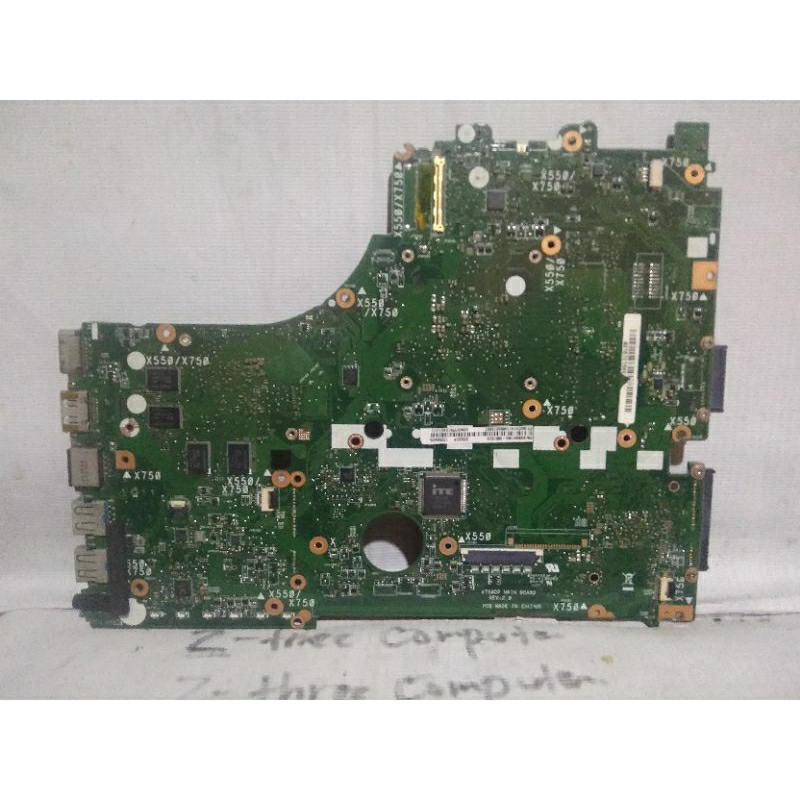 Jual Motherboard Mainboard Laptop Asus X550D / X750DP | Shopee Indonesia