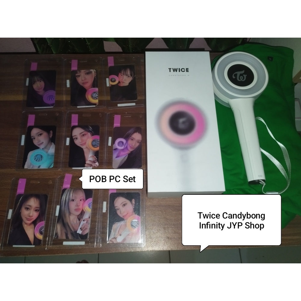 Jual Twice Candy Bong Infinity Official Lightstick with POB | Shopee ...
