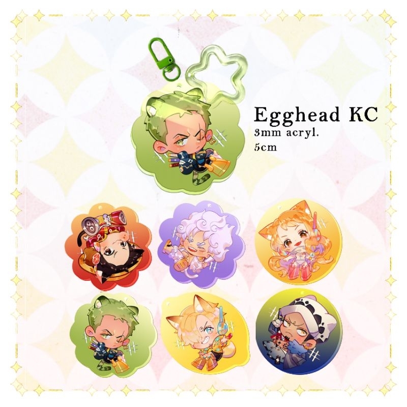 Jual One Piece Egghead Keychain | Shopee Indonesia