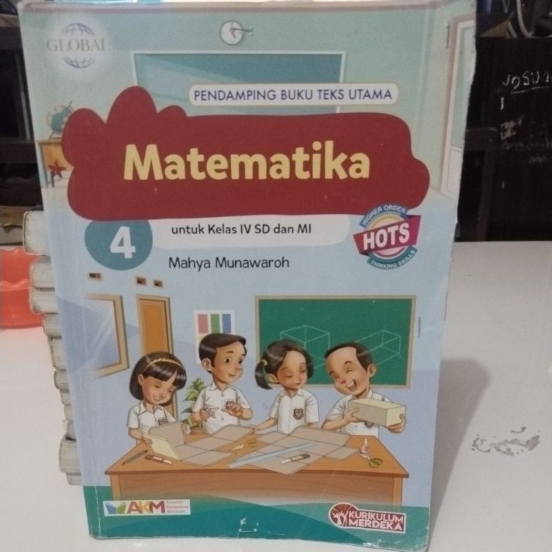 Jual buku matematika untuk kelas 4 SD dan MI kurikulum merdeka | Shopee Indonesia