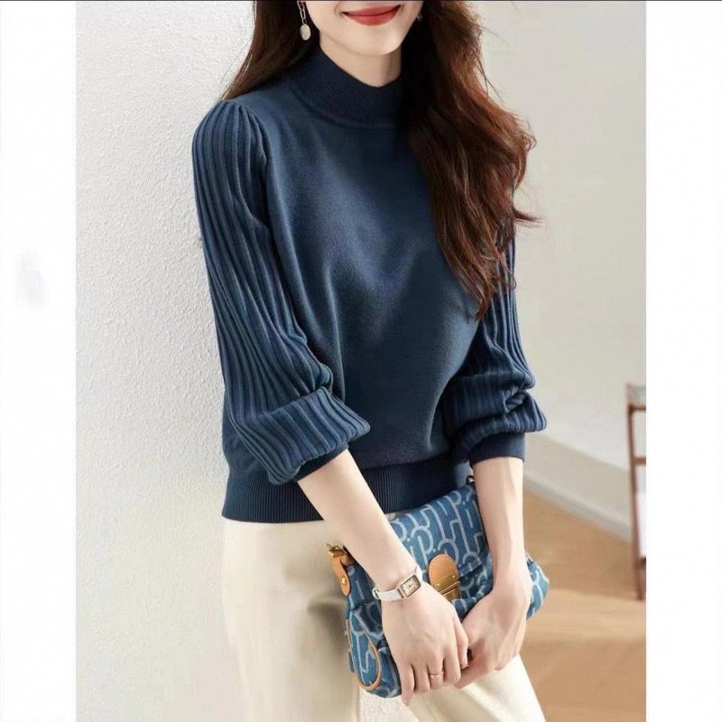 Jual ATASAN RAJUT WANITA (winny) Baju Rajut Wanita Kaos Import Wanita Lengan Panjang hijab ...