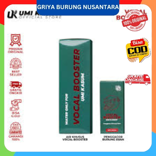 Jual Vocal Booster Umi Kasum Minuman Burung Isian Multivitamin ...