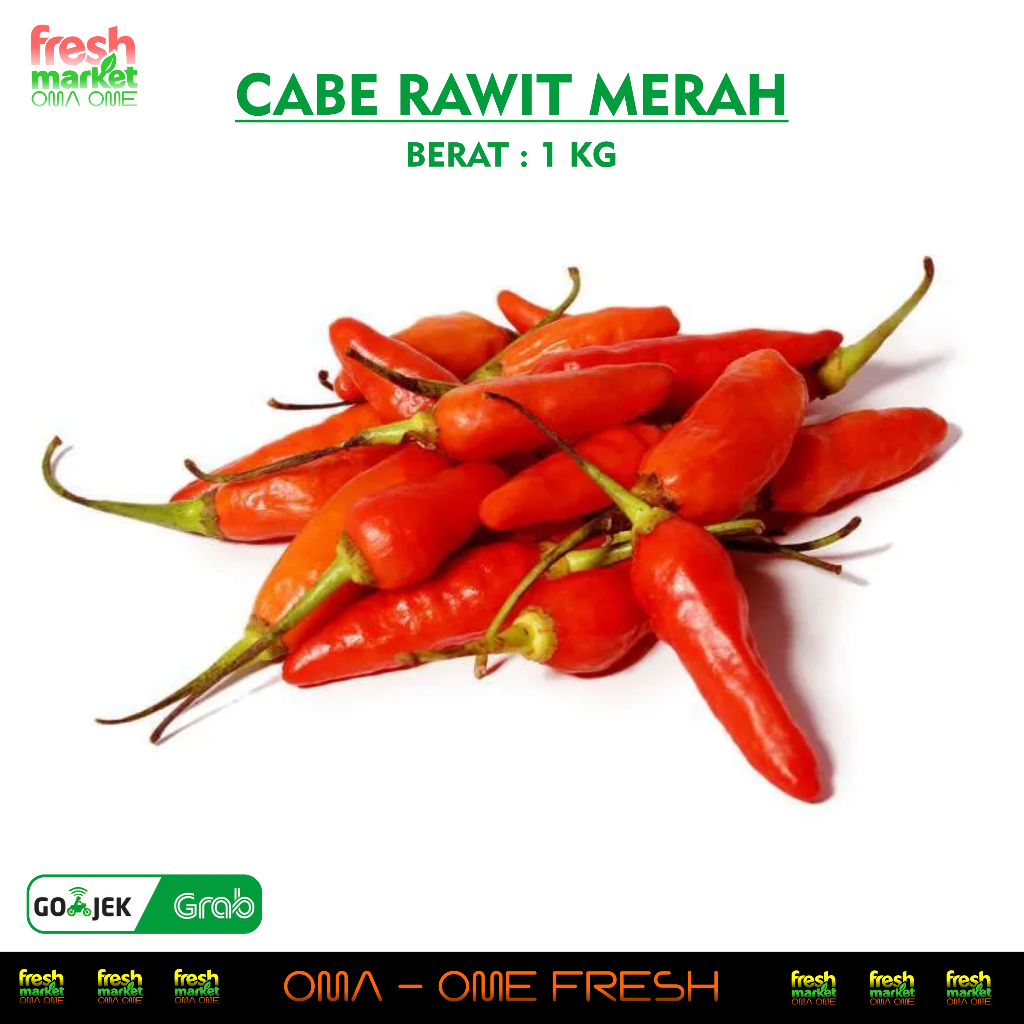 Jual Cabe / Cabai Rawit Merah Ori 1 kg sayuran fresh termurah untuk ...