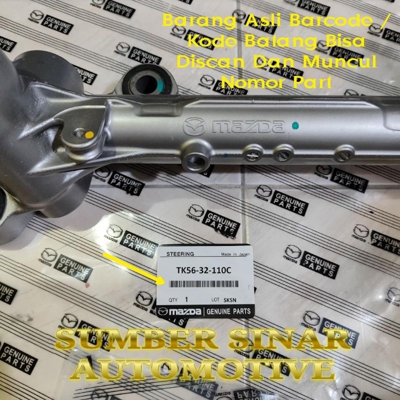 Jual Rack Steering Steer Ster Stir Mazda CX9 CX 9 Skyactiv Skyactive Sky Activ Active TC ...