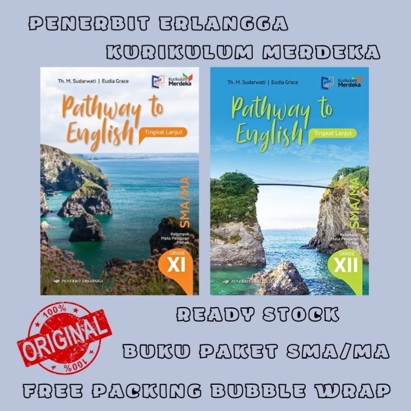 Jual Buku Pathway To English Tingkat Lanjut Kelas 2 3 / 11 12 SMA Penerbit Erlangga Kurikulum ...