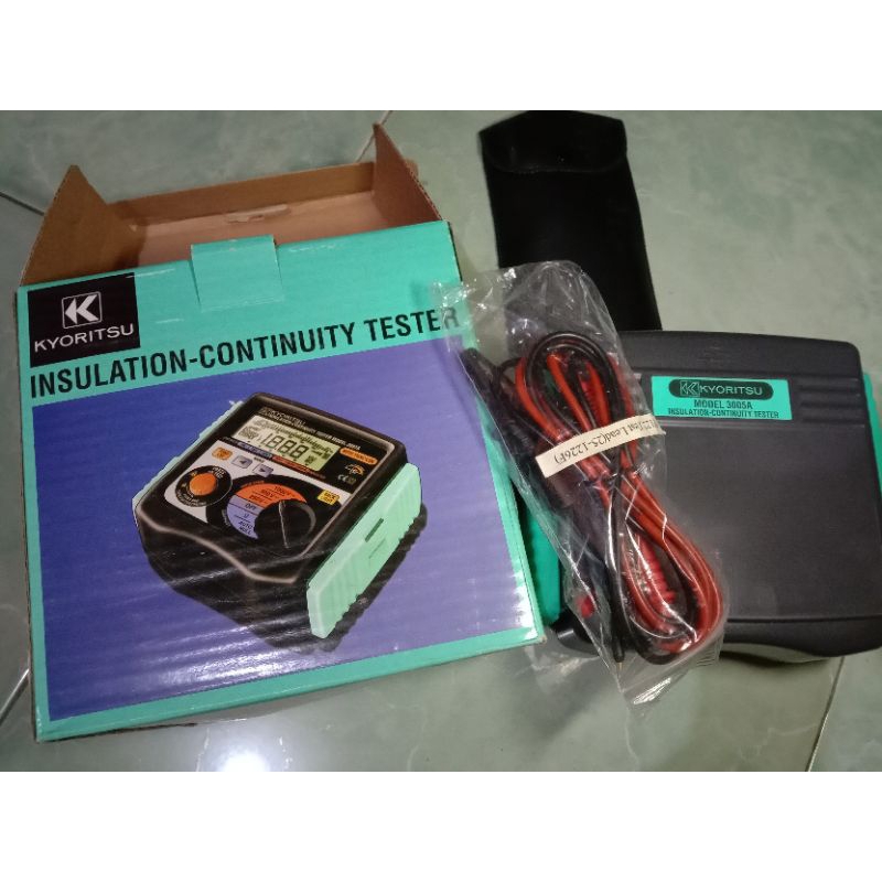 Jual Megger / Insulation - Continuity Tester Kyoritsu 3005A / 3007A Ori ...