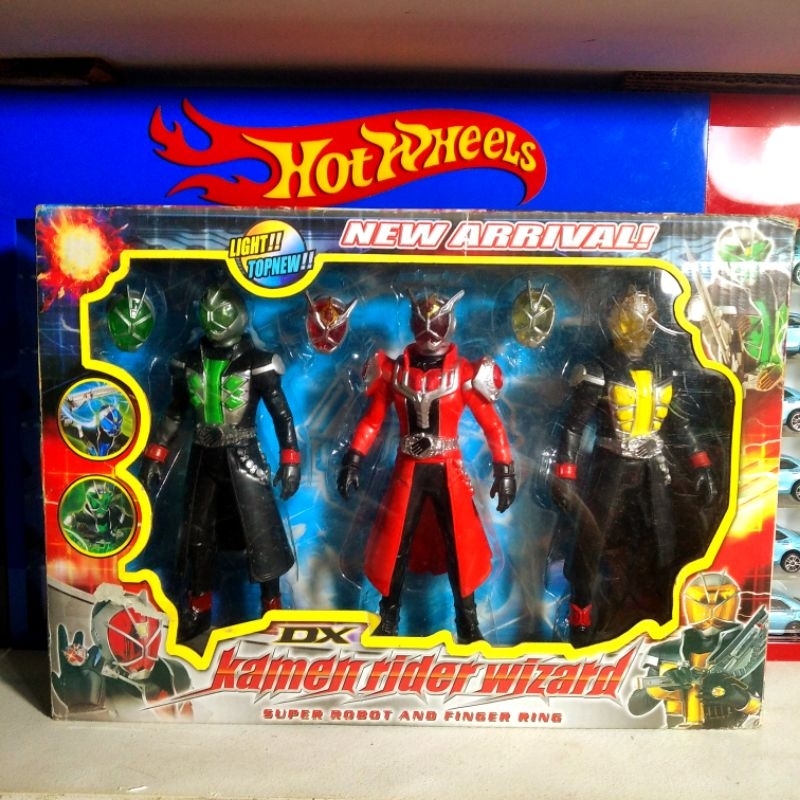Jual Mainan Anak Figure Kamen Rider Wizard Set 3 Pcs | Shopee Indonesia
