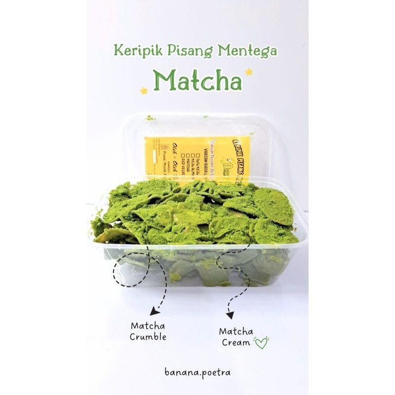 Jual Snack Keripik Pisang Rasa Matcha 250gram | Shopee Indonesia